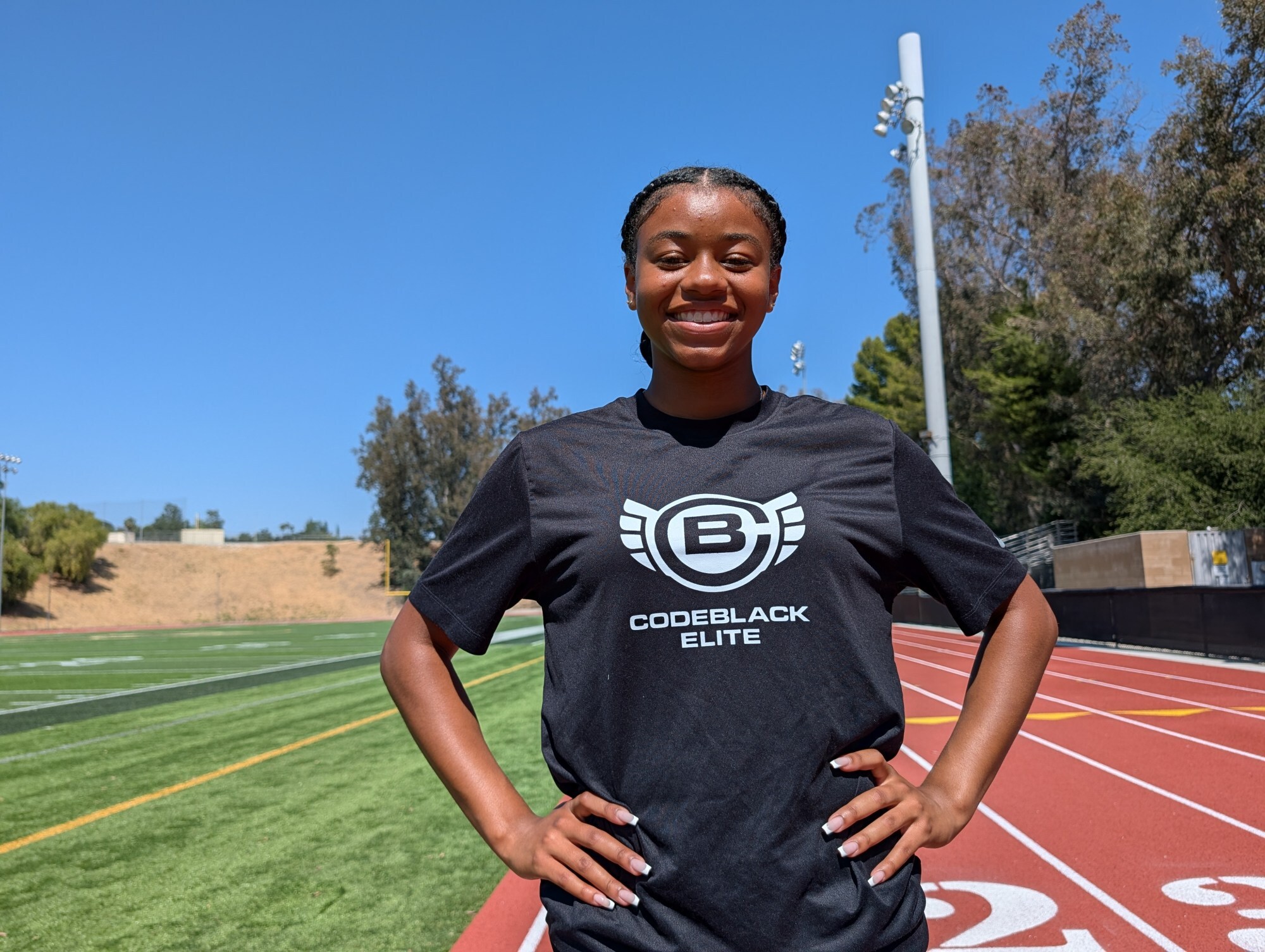 Calabasas’ Malia Rainey is the Daily News’ girls track athlete of the year