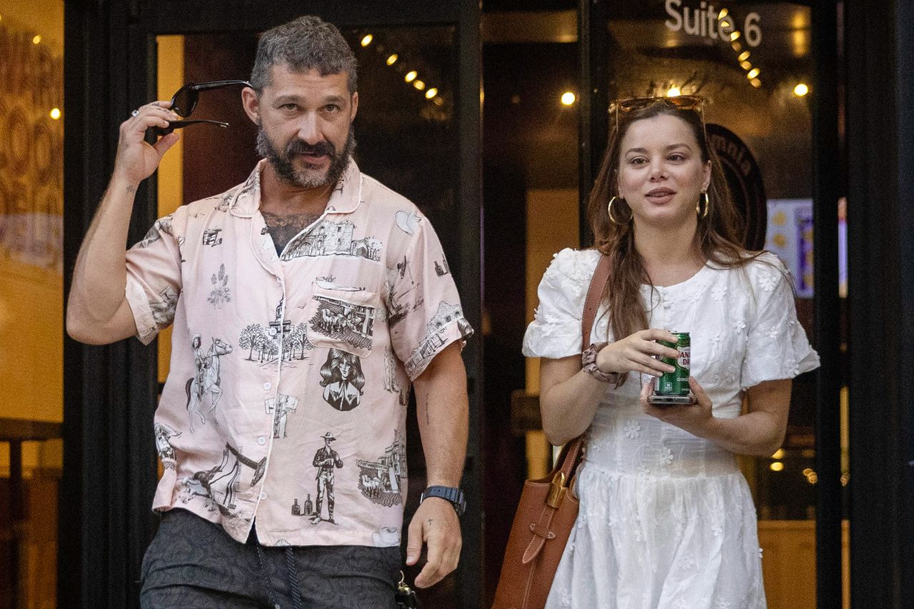 Shia LaBeouf spends 40th birthday with girlfriend Nicole Mumphrey in ...