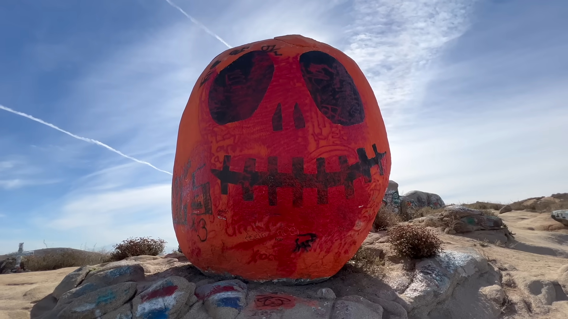 Drivers kept spotting a massive pumpkin on the horizon - then they ...
