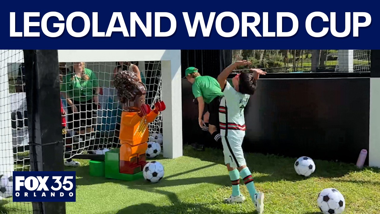 Legoland Florida shows out for the World Cup