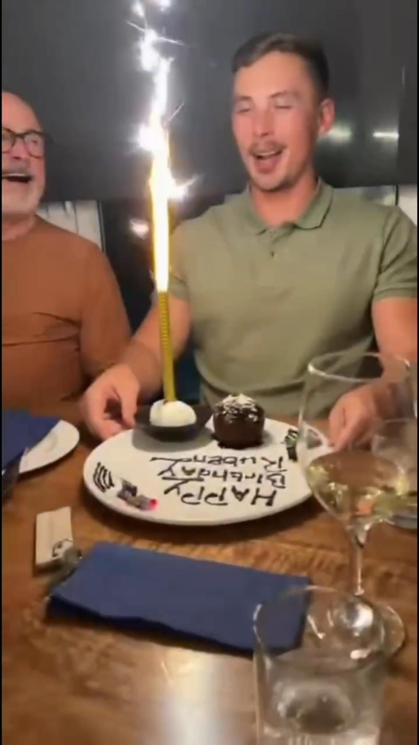 Birthday prank surprise