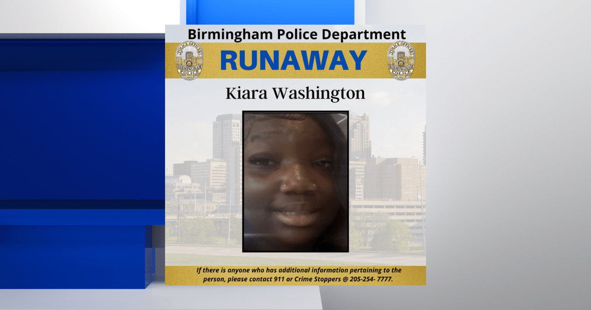 Birmingham police searching for 16-year-old runaway