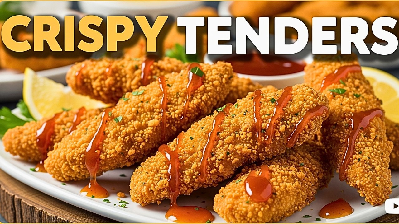 Crispy tenders crujientes y sabrosos