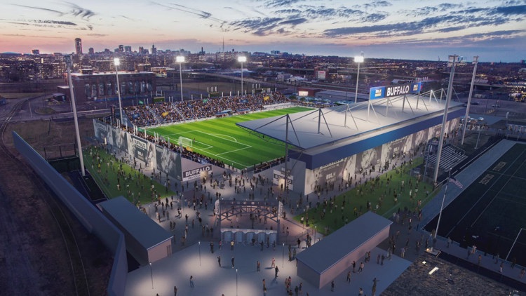 Buffalo Pro Soccer says stadium talks continue as club delays launch ...