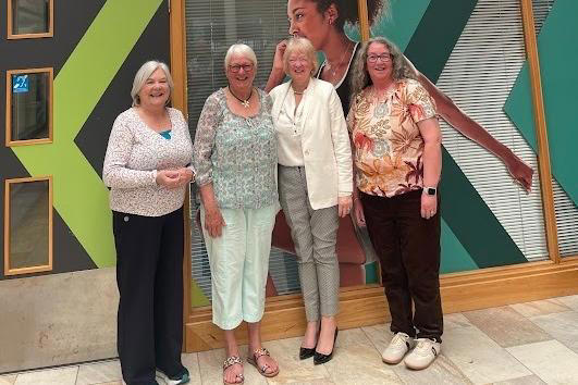 Dance and art celebration event at Bangor Aurora