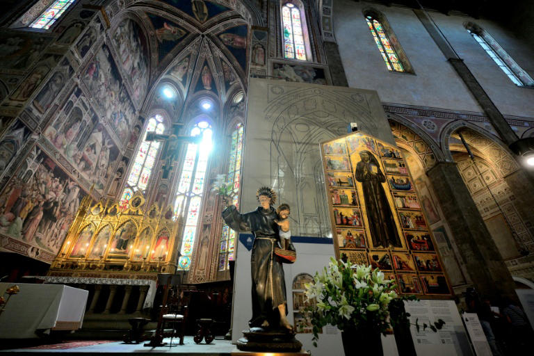 Florence's Giotto frescoes restored to glory after renovation