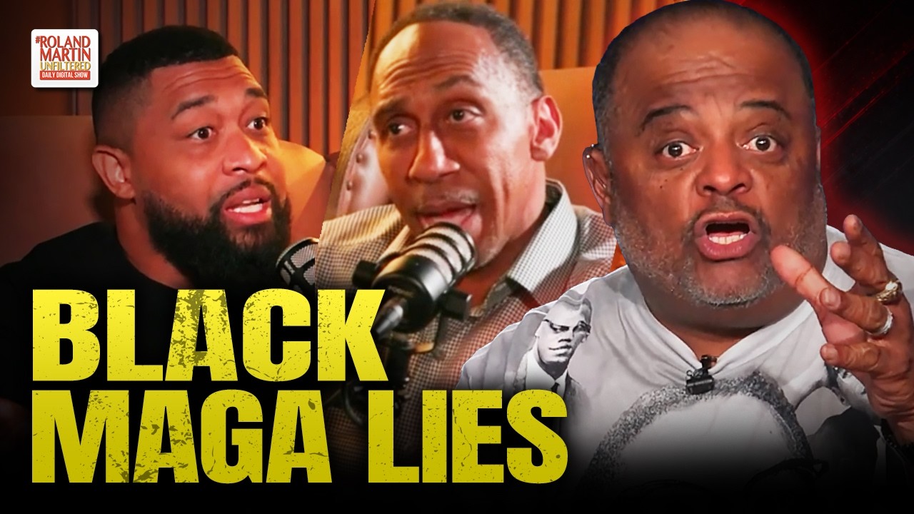Roland Martin destroys Brandon Tatum’s MAGA lies. Stephen A gets hit ...