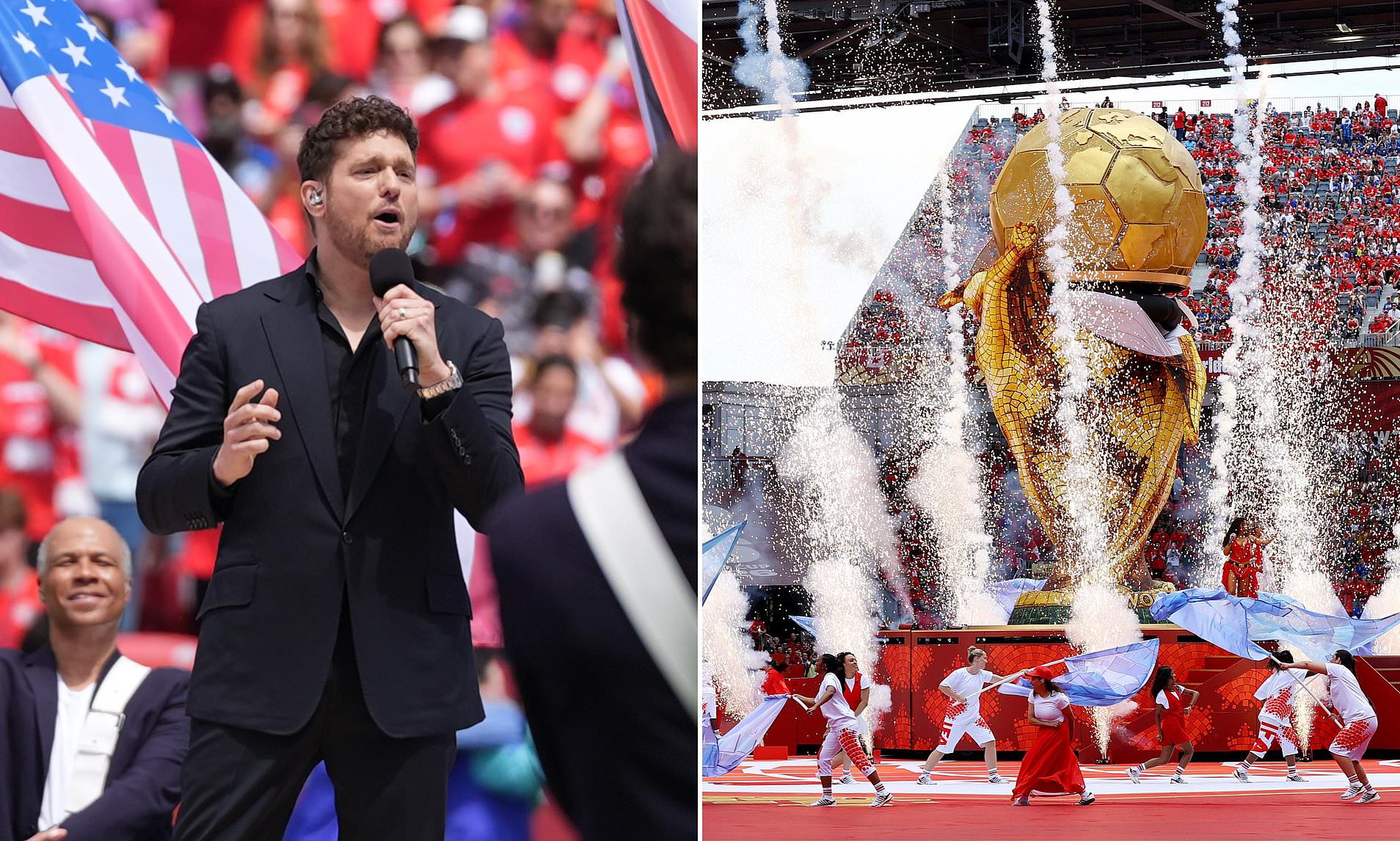 Canada's World Cup kicks off in style as Michael Bublé headlines action ...