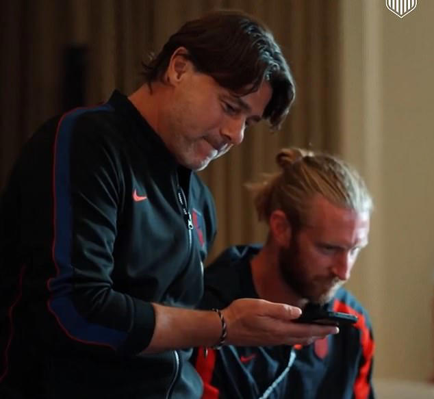 Trump calls USA players on eve of World Cup opener and issues rallying ...
