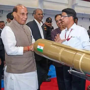 Defence Minister Rajnath Singh inaugurates advanced weapon system ...