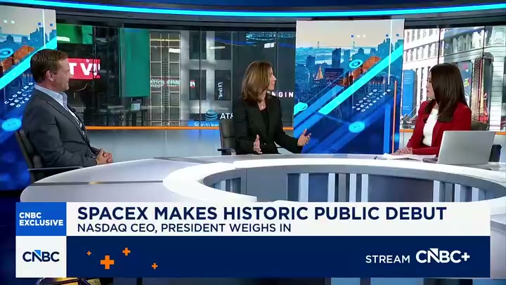 Having SpaceX listed on Nasdaq Texas was truly special, says Nasdaq ...
