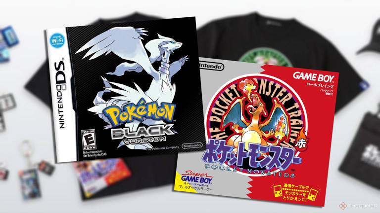 Pokemon Reveals Official Line Of T-Shirts Featuring Every Game's Box Art
