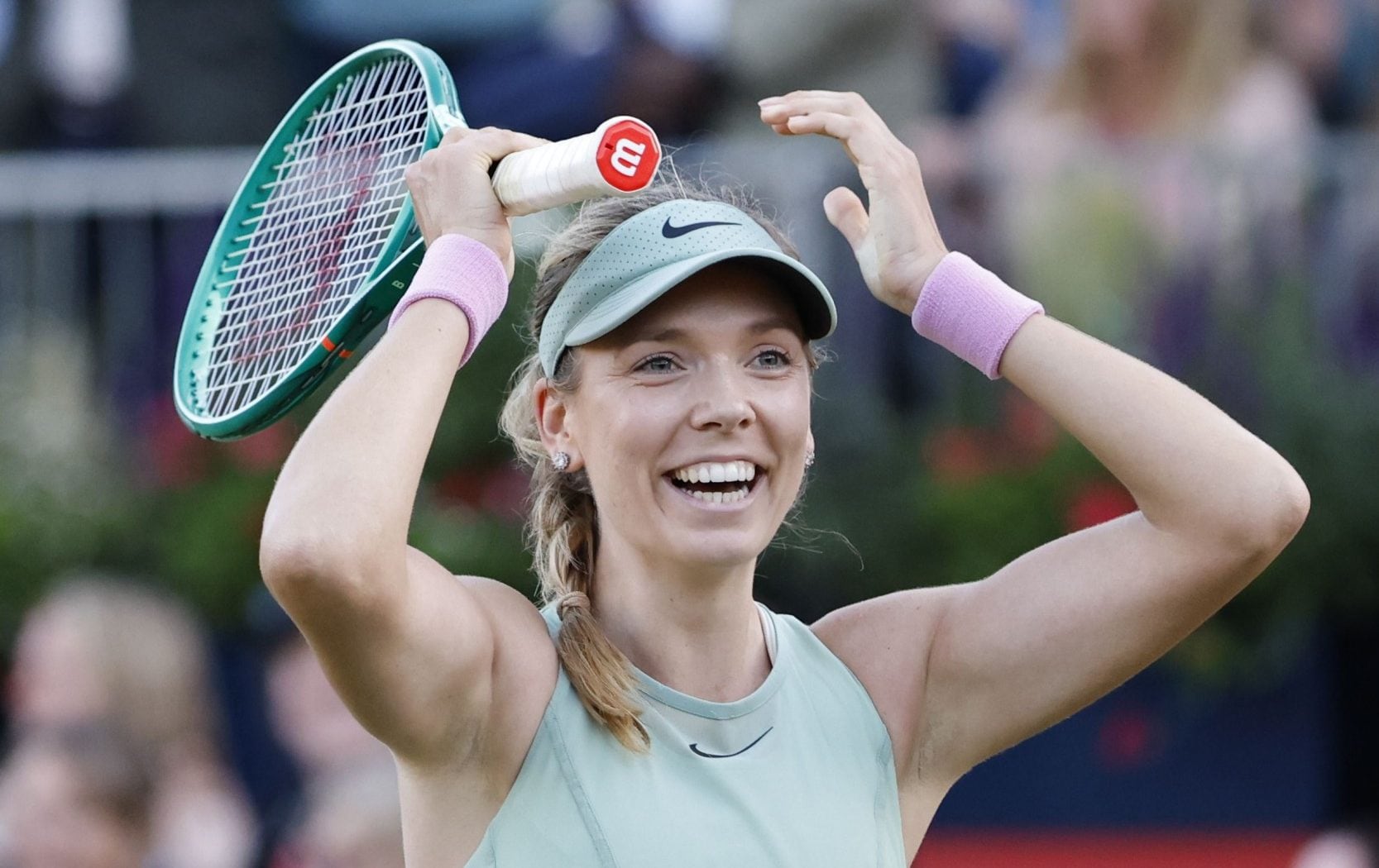 KATIE BOULTER’S GREATEST VICTORY AS SHE BEATS FORMER WIMBLEDON CHAMPION