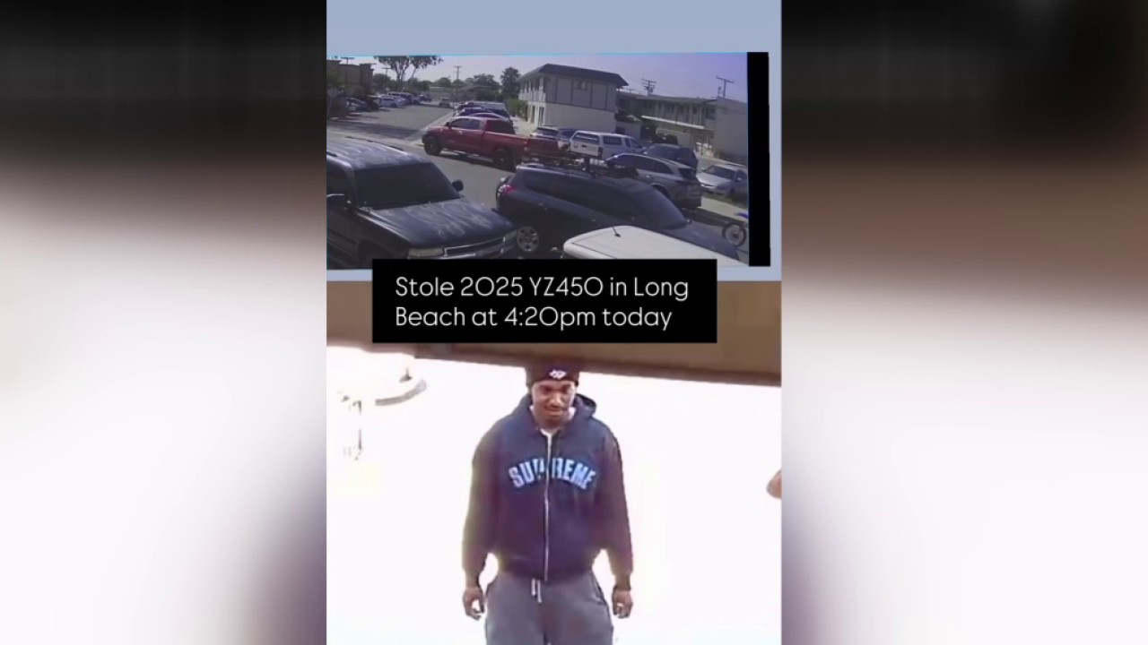 Pro supercross athlete's race bike stolen in Long Beach