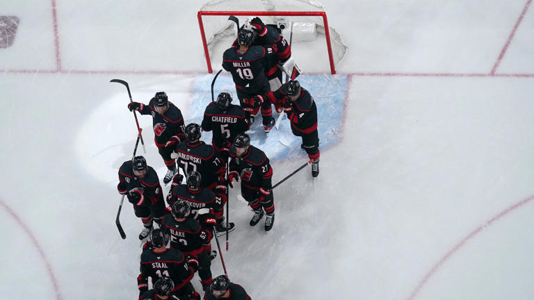 Hurricanes’ explosive offense in Stanley Cup Final joins incredibly ...