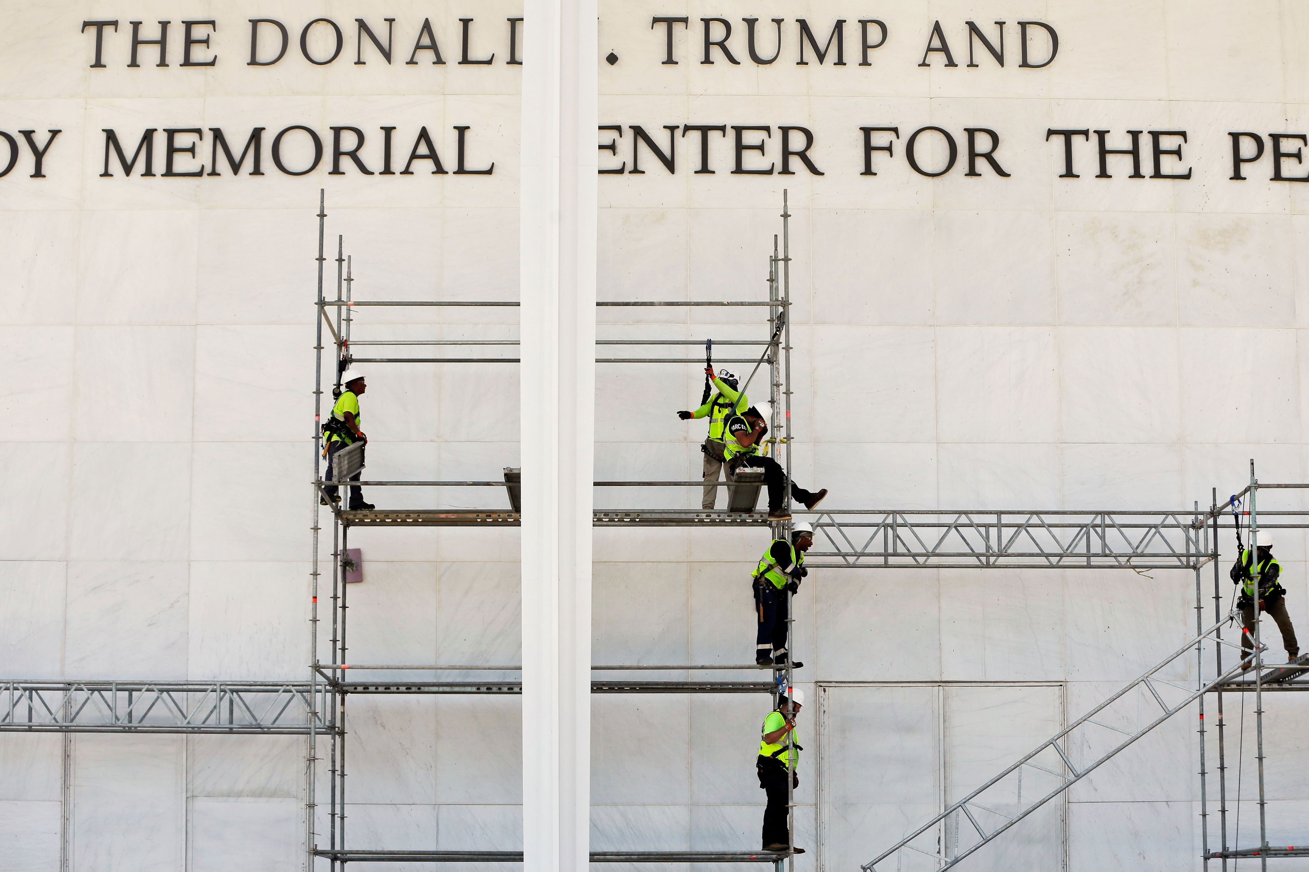 Judge says Kennedy Center has to drop Trump's name