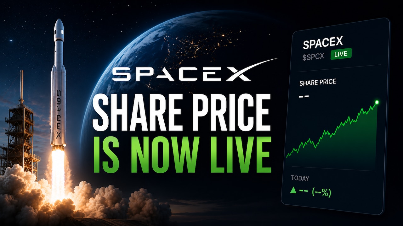 SpaceX share price: Elon Musk's behemoth debuts on Nasdaq with 11% premium