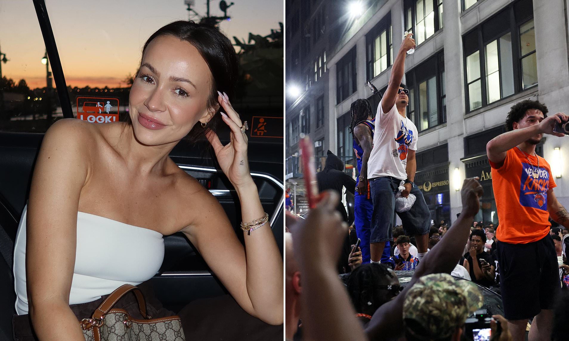 Influencer Catherine Ebs is dragged for demanding national guard come ...