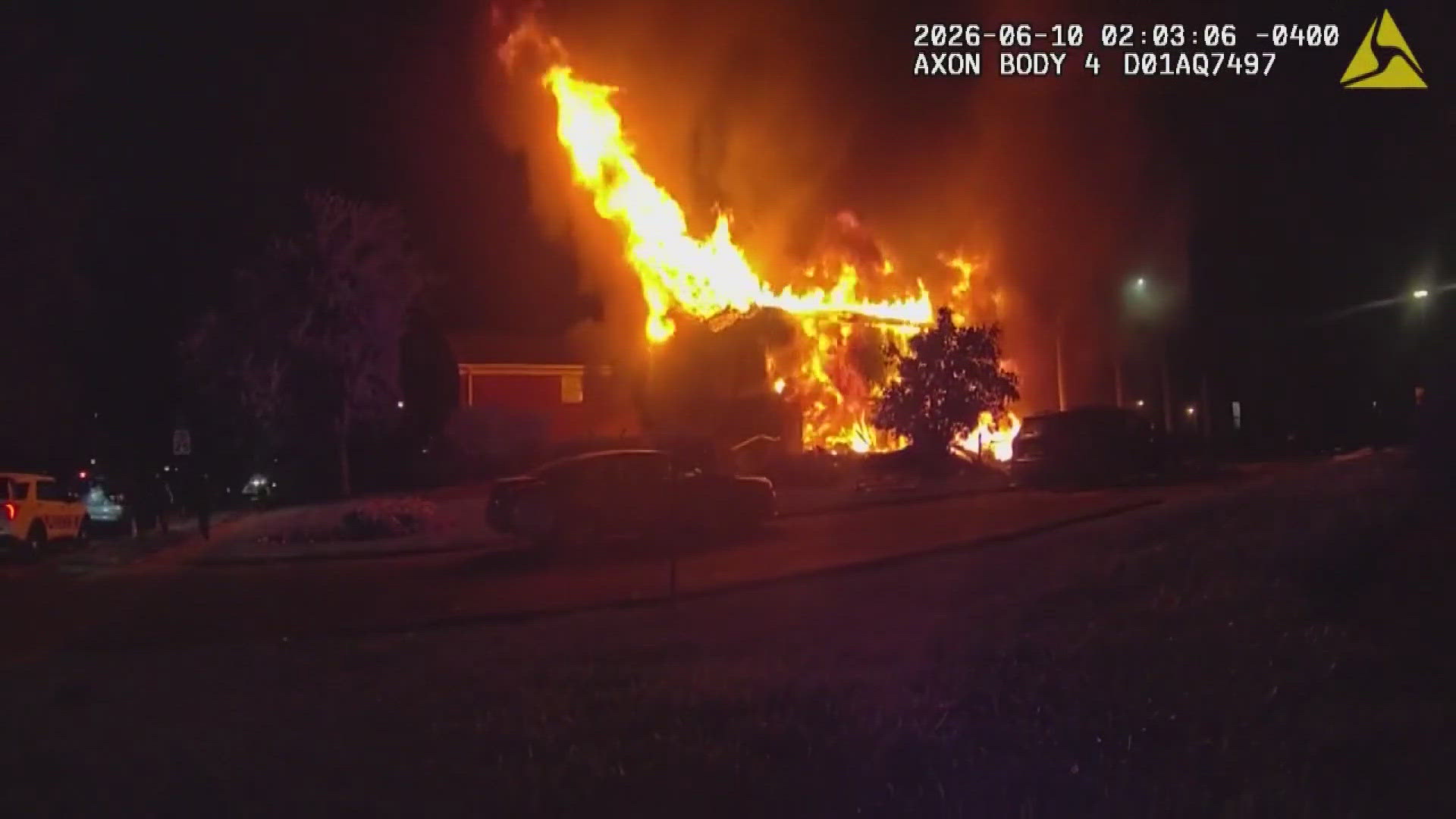New video shows response efforts to east Columbus apartment fire