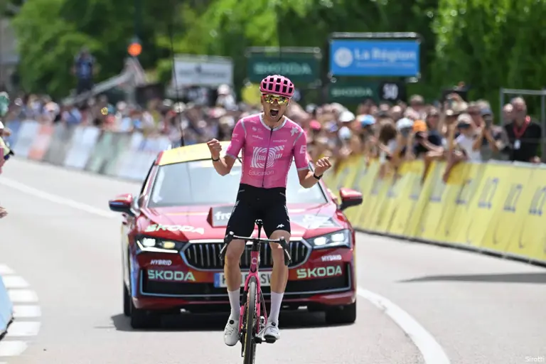 Tourambities, koersmentaliteit en de kracht van EF: gele Alex Baudin ...