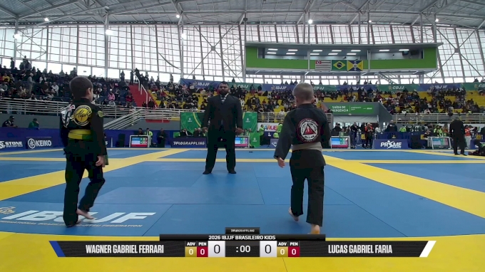 Lucas Gabriel Faria vs Wagner Gabriel Ferrari 2026 IBJJF Brasileiro Kids