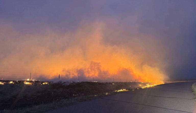 South Fork fire near South Dakota’s southern border grows to more than ...