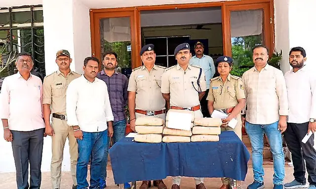11 kg of ganja seized while being transported for sale; two arrested in ...
