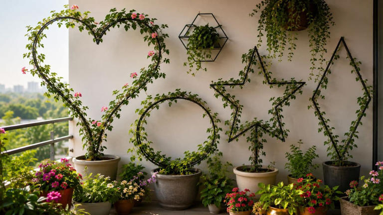 Vine shaping: Trendy ideas to style creepers for a balcony makeover!