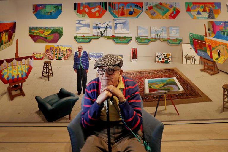 Letters to the editor: A fond memory of David Hockney, whose love of LA ...