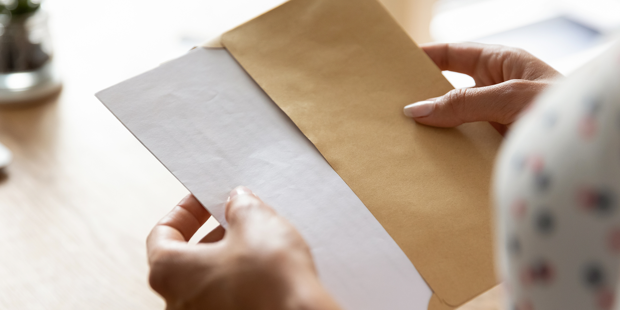 An envelope from my ex-husband made me cut ties with my mother