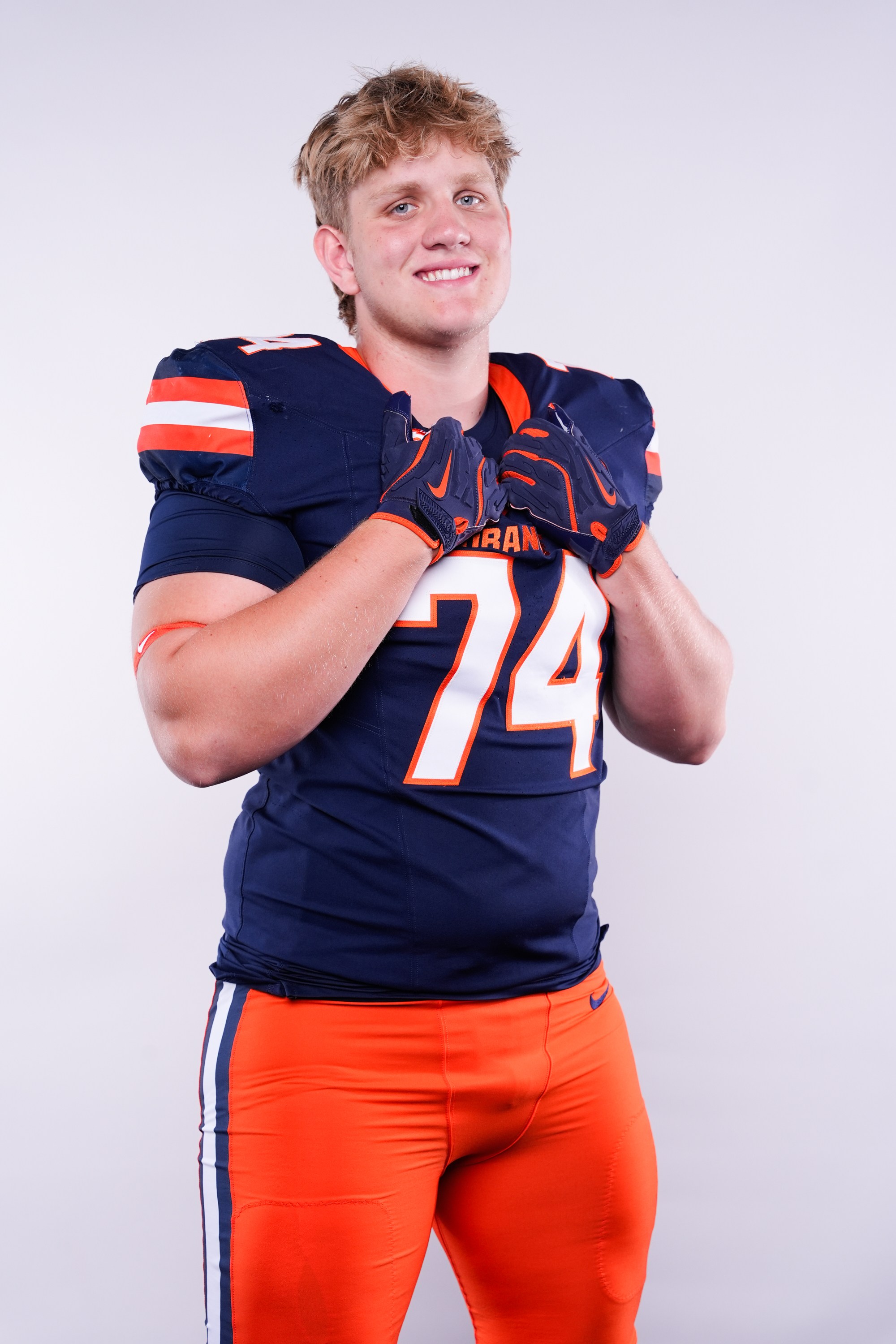 Get to know your Orange Man: #74, OL Matthew Hawn