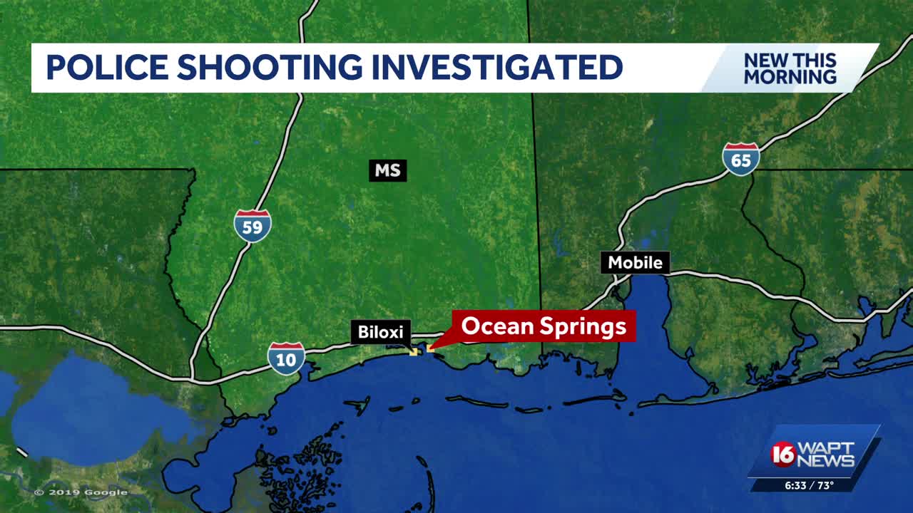 MBI investigates Ocean Springs officer shooting