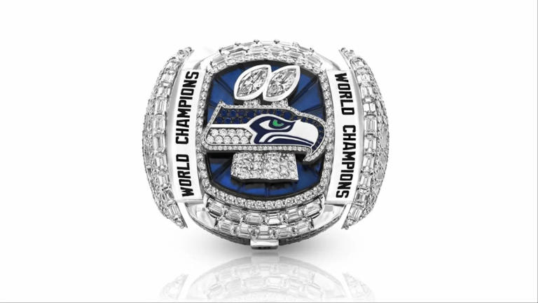 Seattle Seahawks’ Super Bowl rings: Inside massive diamond studded ...