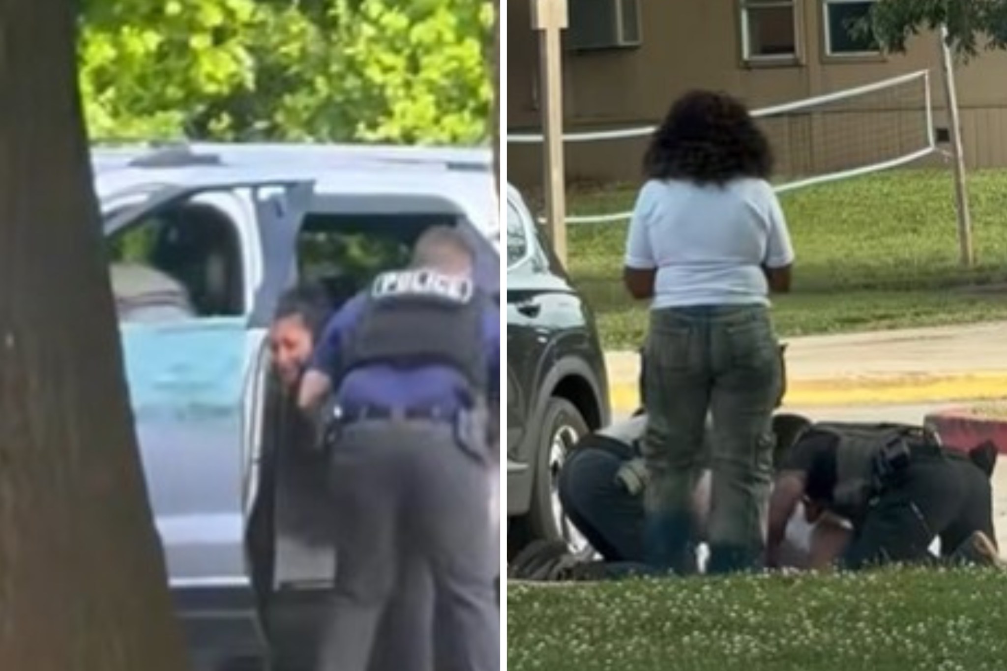 Videos show ICE agents arrest mom, dad outside school