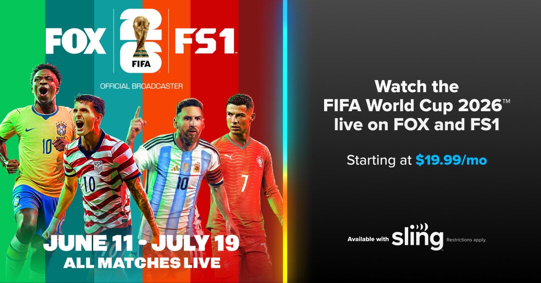 How to watch the 2026 FIFA World Cup on Sling TV and save