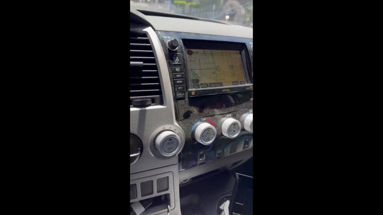 Driver's window smashed with baseball bat after asking tagger to stop