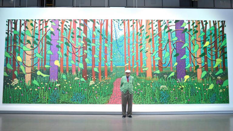 Contemporary art giant David Hockney dies aged 88