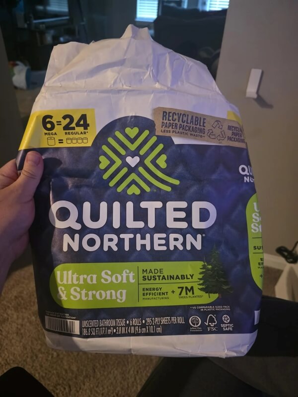 Shoppers praise Quilted Northern for starting shift to paper toilet ...
