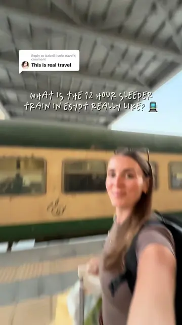 Inside Egypts 12 hour sleeper train from Cairo to Aswan