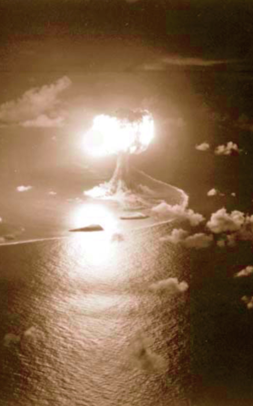15 times the military blew up the ocean