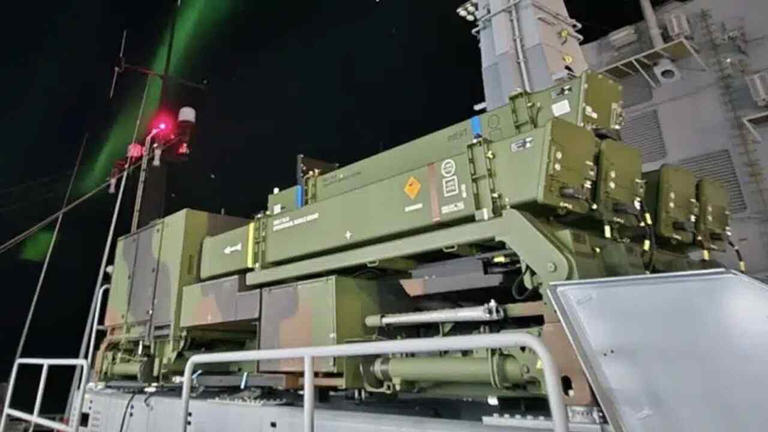 Fregat F125 Angkatan Laut Jerman akan menerima 32 sel rudal IRIS-T SLM