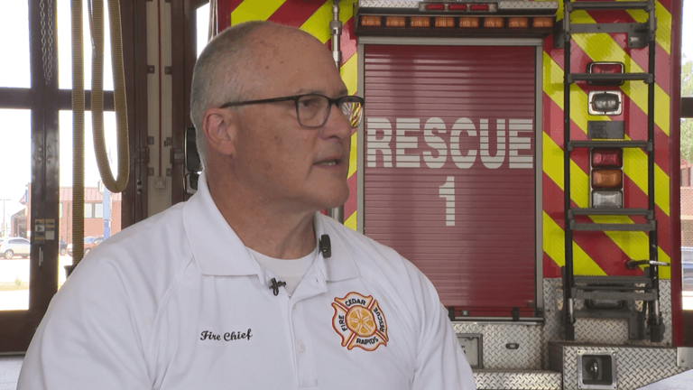 Cedar Rapids Fire Chief Greg Smith looks back at career ahead of retirement