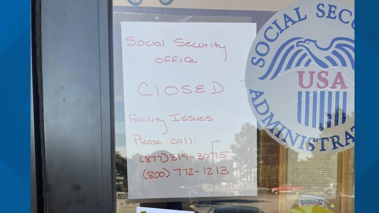 Social Security Administration building closed due to facility issues