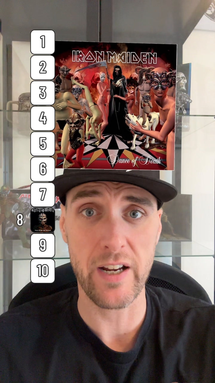 Blind ranking Iron Maiden. How’d I do?