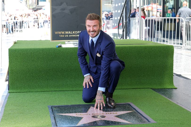 David Beckham gets star Hollywood Walk of Fame as social media asks 'why?'