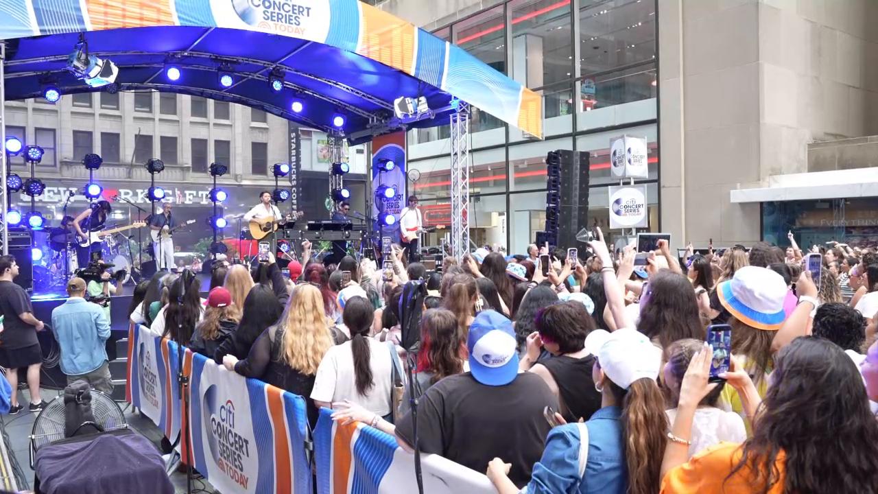 Niall Horan concert on NBC Today Show - 70967343