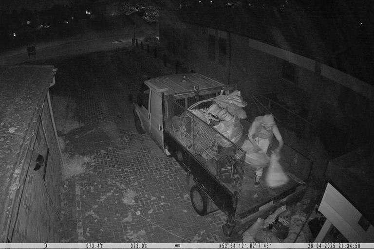 Flytipper faces justice after tell-tale evidence found in van
