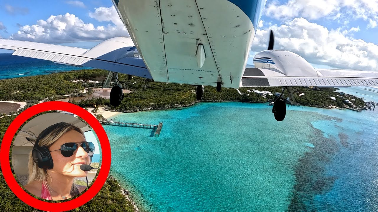 I faced anxiety flying over the Bahamas! ️