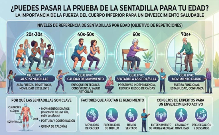 Can you pass the squat test for your age? Experts say your lower-body ...