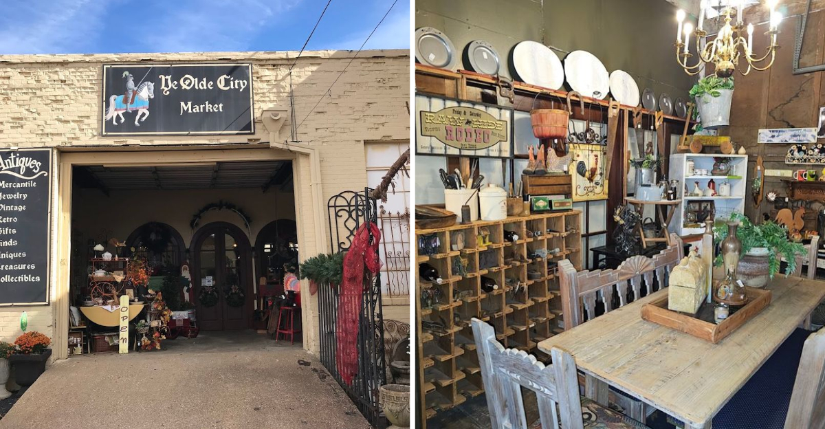 This Texas antique store is built on rustic character & old-fashioned ...